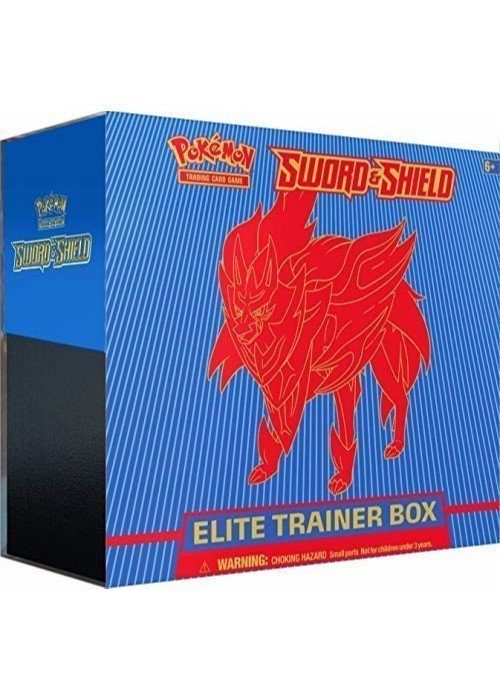 Elite Trainer Box - Zamazenta V - Pokemonkort på Pokemons.dk