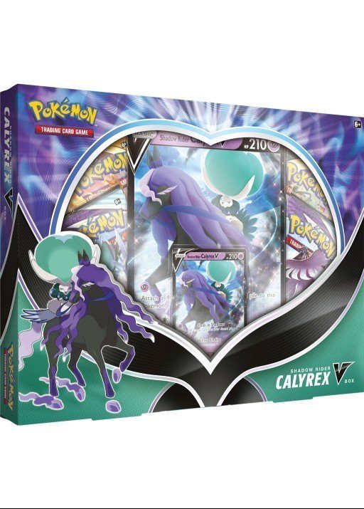 Shadow Rider Calyrex V Box - Pokemonkort på Pokemons.dk