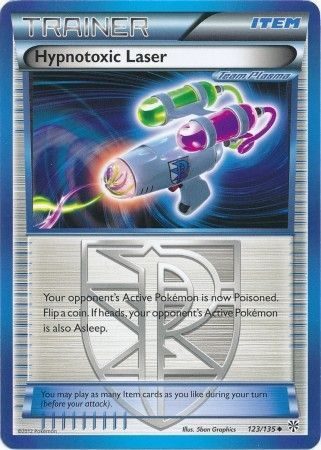 Hypnotoxic Laser (Team Plasma) - 123/135 - Pokemon enkeltkort på ...