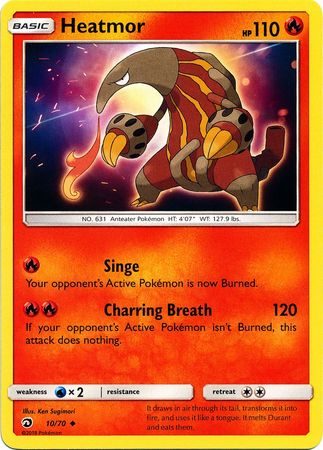 Heatmor - 10/70 - Pokemon enkeltkort på Pokemons.dk