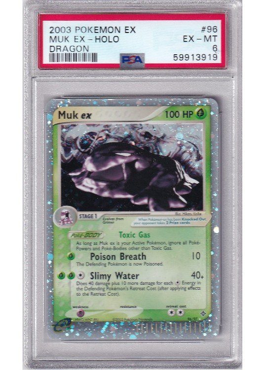 Muk ex PSA 6 - Gradede pokemon kort på Pokemons.dk