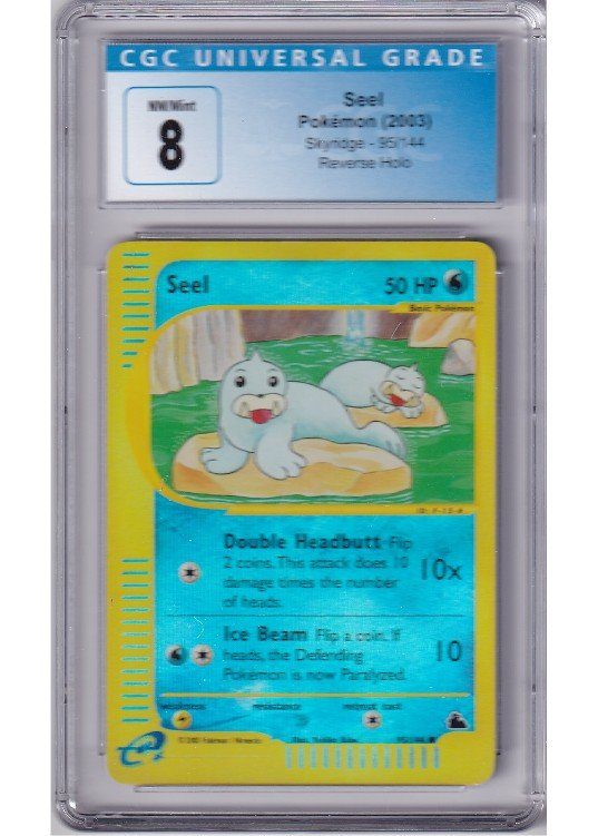 Seel CGC 8 - Gradede pokemon kort på Pokemons.dk