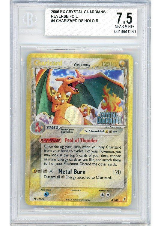 Charizard δ BGS 7.5 - Gradede pokemon kort på Pokemons.dk