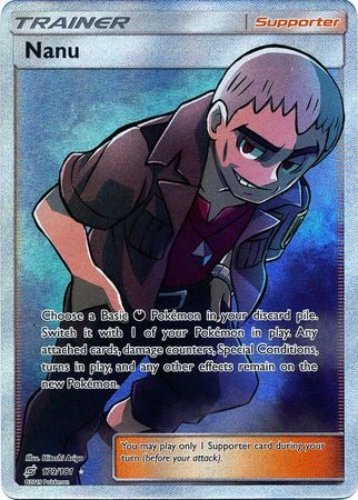 Nanu - 179/181 - Pokemon enkeltkort fra S&M Team Up