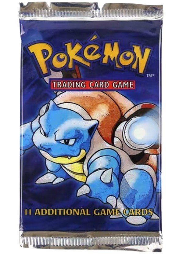 Base Set Booster Pack - Blastoise pack art