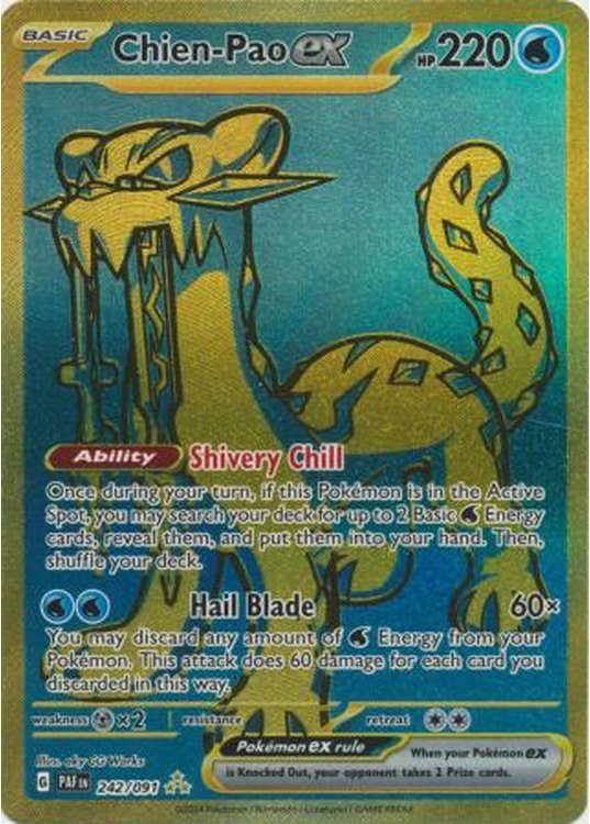 Chien-Pao ex - 242/091 - Pokemons