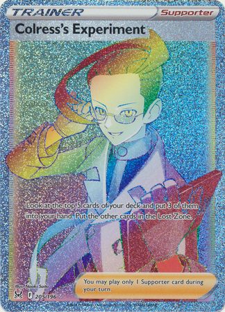 Colress’s Experiment 205/196 - Pokemon enkeltkort fra SWSH Lost Origin