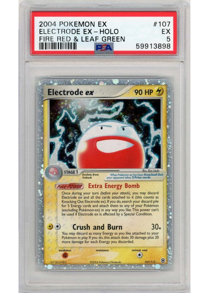 Electrode ex PSA 5 - Gradede pokemon kort på Pokemons.dk