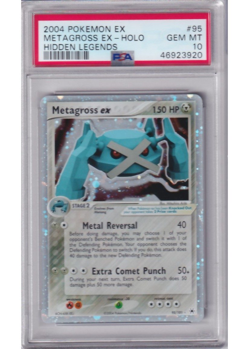 Metagross ex PSA 10 - Gradede pokemon kort på Pokemons.dk