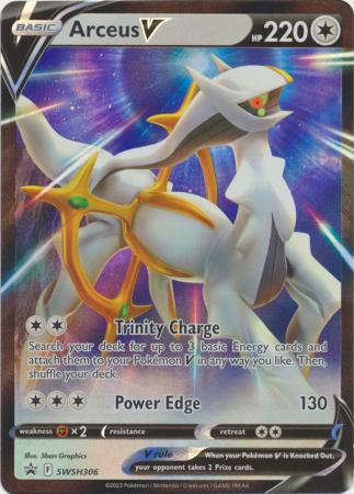 Arceus V - SWSH306 - SWSH306 - Pokemon promokort på Pokemons.dk