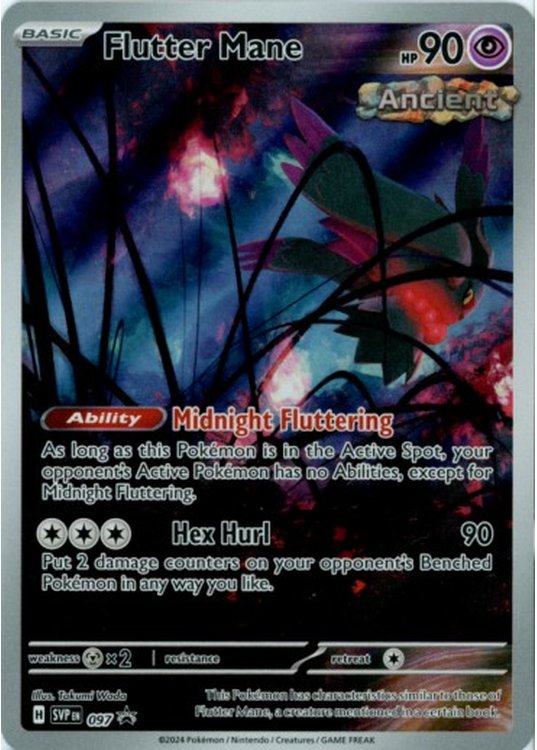 Flutter Mane - SVP097 - Pokemon promokort på Pokemons.dk