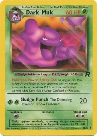 Dark Muk - 41/82 - Pokemon enkeltkort fra Team Rocket