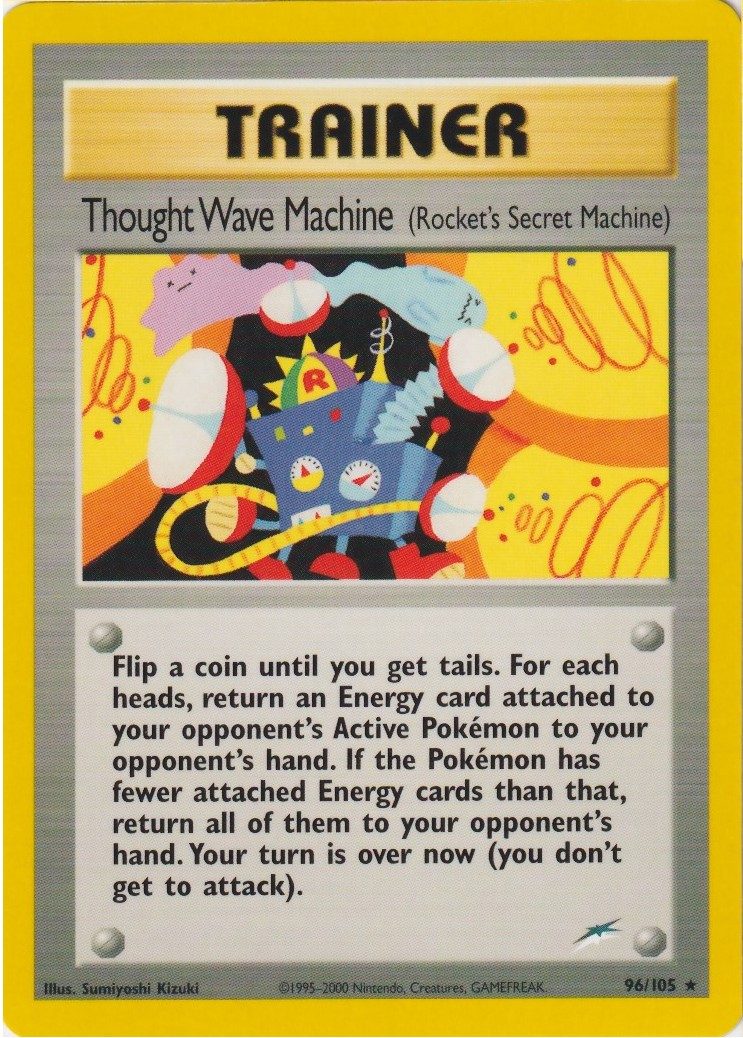 Thought Wave Machine - 96/105 - Pokemon enkeltkort fra Neo Destiny