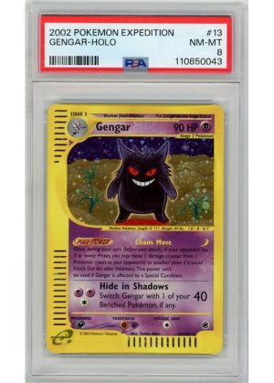 Gengar PSA 8 - Gradede pokemon kort på Pokemons.dk