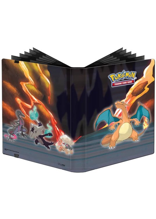 Stor softcover mappe med pokemonmotiv (Charizard - Scorching Summit) (9 ...